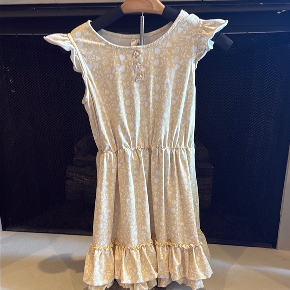 Disney | Dresses | Charming Yellow Disney Belle Kids Dress | Poshmark
